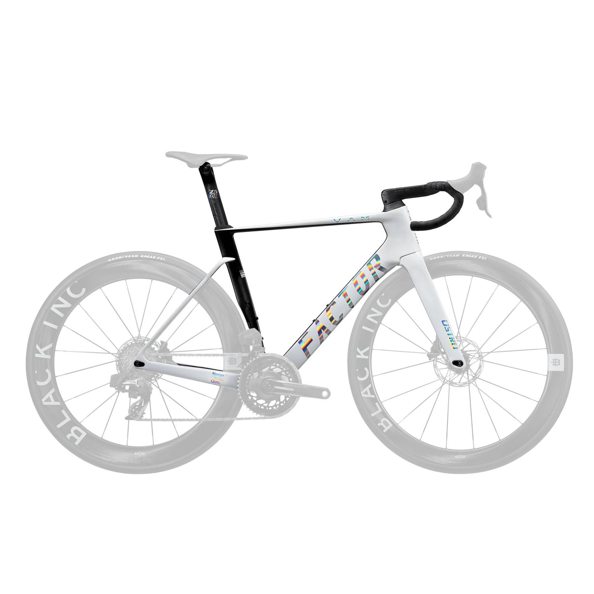 Factor Ostro VAM White Chrome Premium Frame Package – Scotty Browns ...