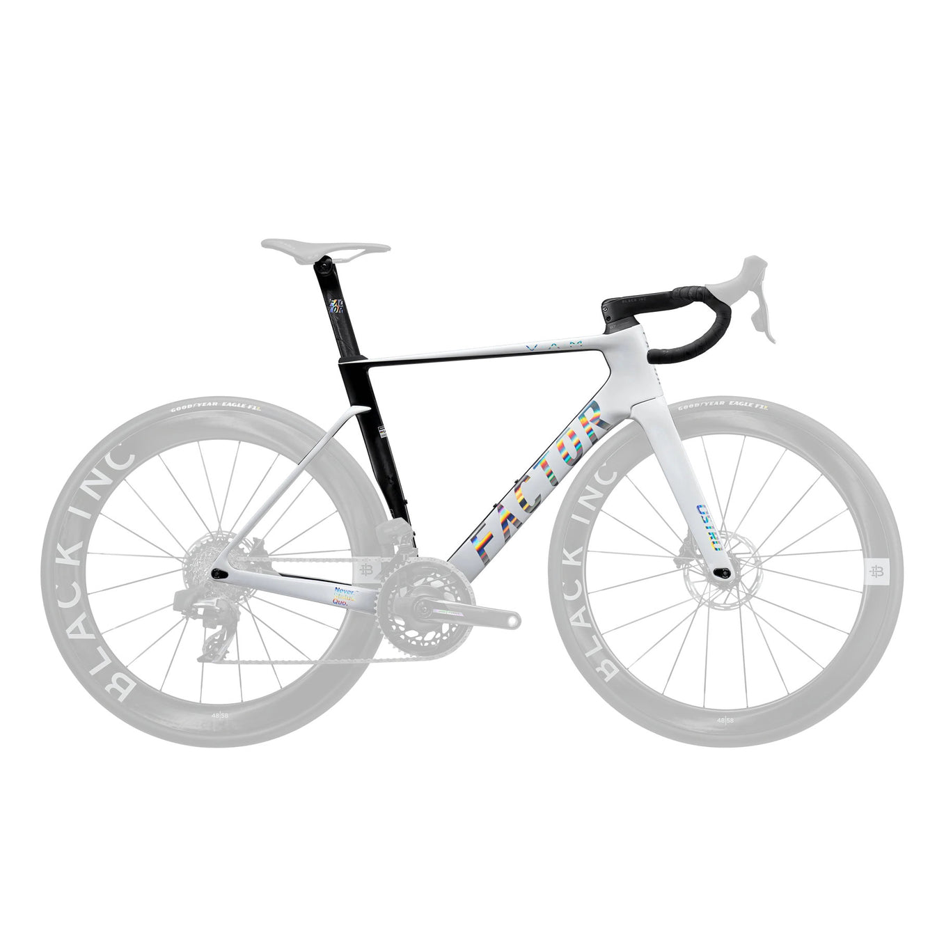 Factor Ostro VAM White Chrome Premium Frame Package – Scotty Browns ...