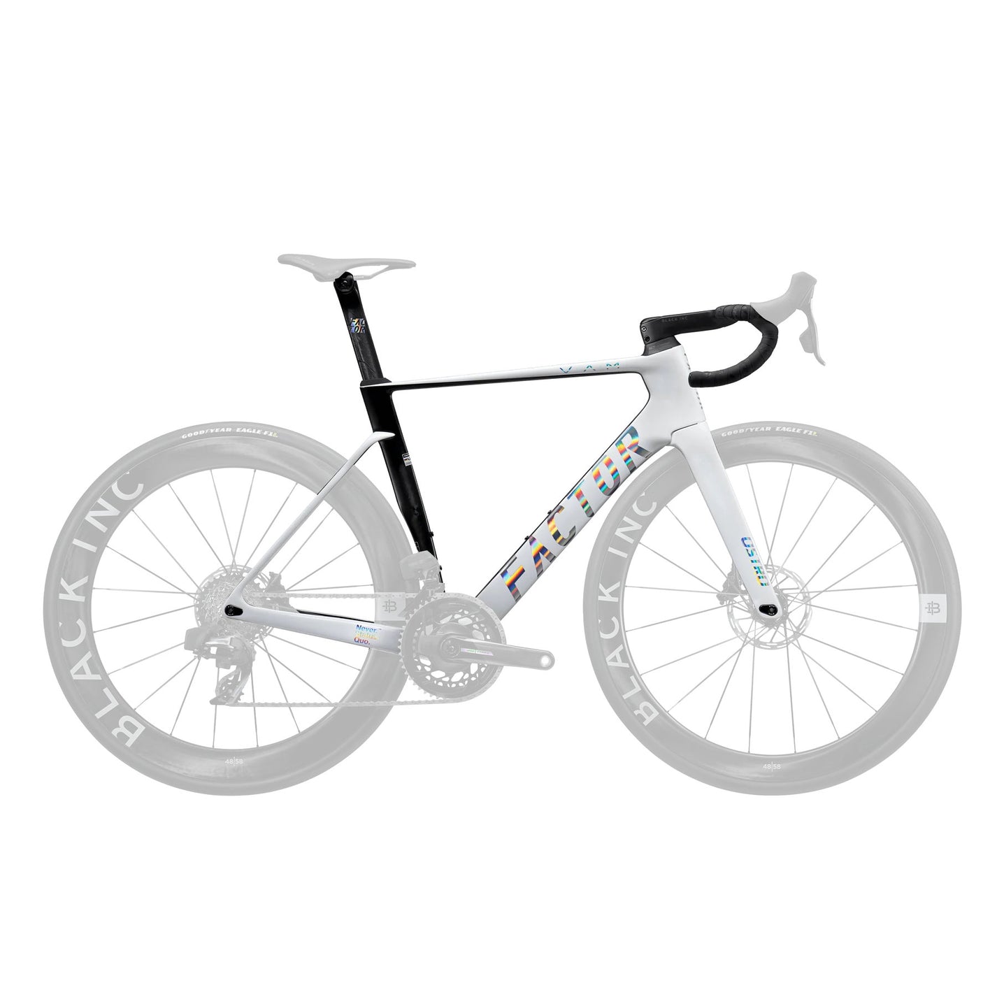 Factor Ostro VAM White Chrome Premium Frame Package – Scotty Browns ...